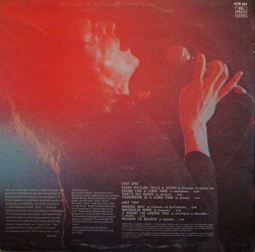 ROD STEWART Every Picture Tells A Story Vinyl Record LP Mercury 1971